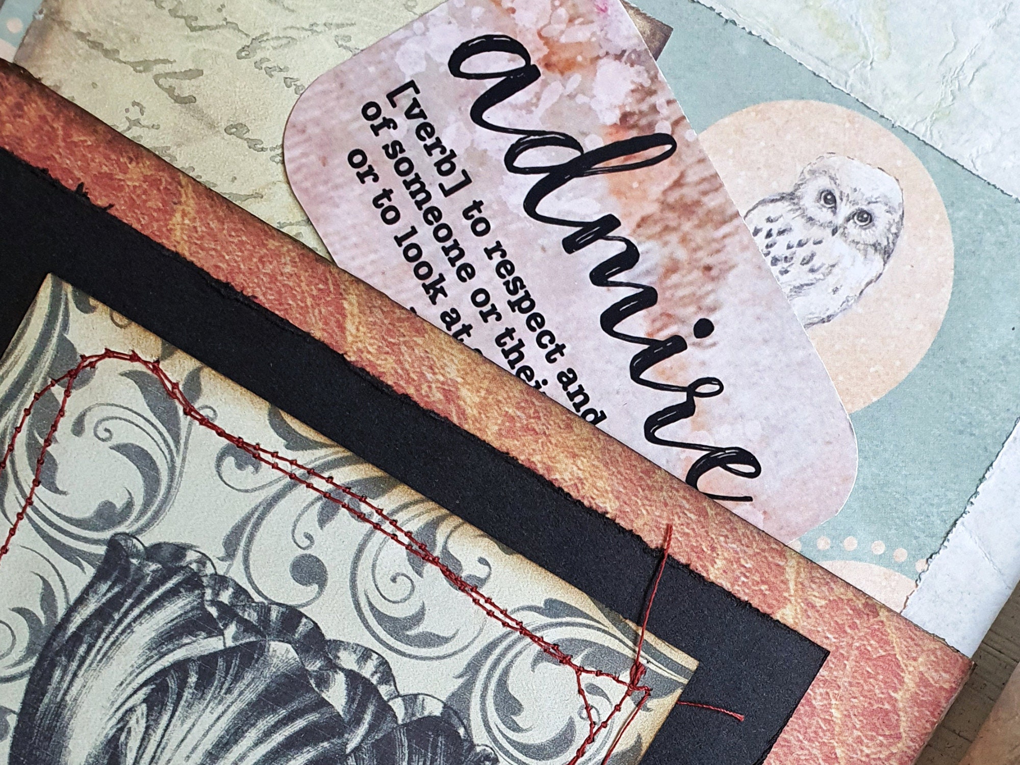 Printable Word Card Set for Journaling and Scrapbooking || Dictionary ...