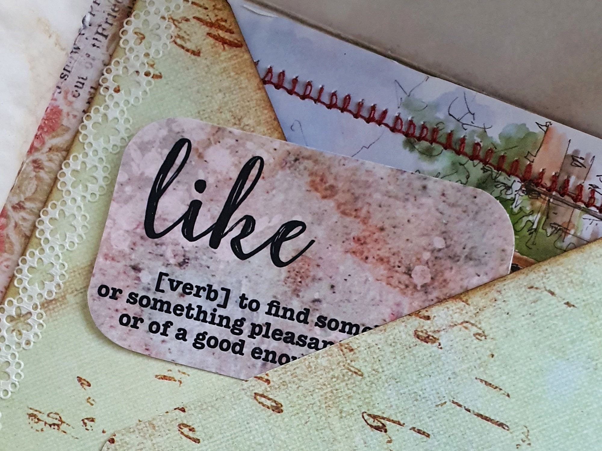 Printable Word Card Set for Journaling and Scrapbooking || Dictionary ...