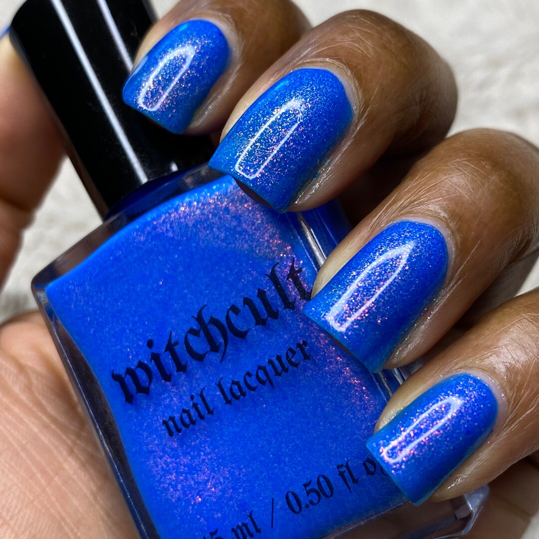 Pacific-neon Blue Polish 15 Ml/0.50 Fl Oz - Etsy
