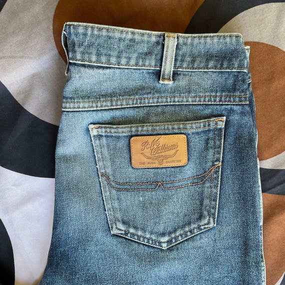 RM Williams blue denim straight-leg jeans, made in Au… - Gem