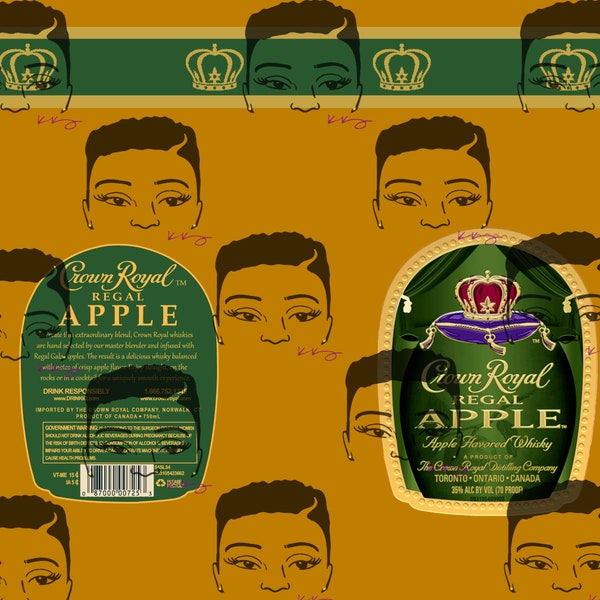 Crown Apple Tumbler Wrap - Etsy