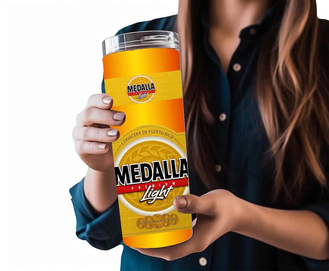 Medalla Light Tumbler Wrap - PNG 300 DPI Sublimation Wrap - Etsy