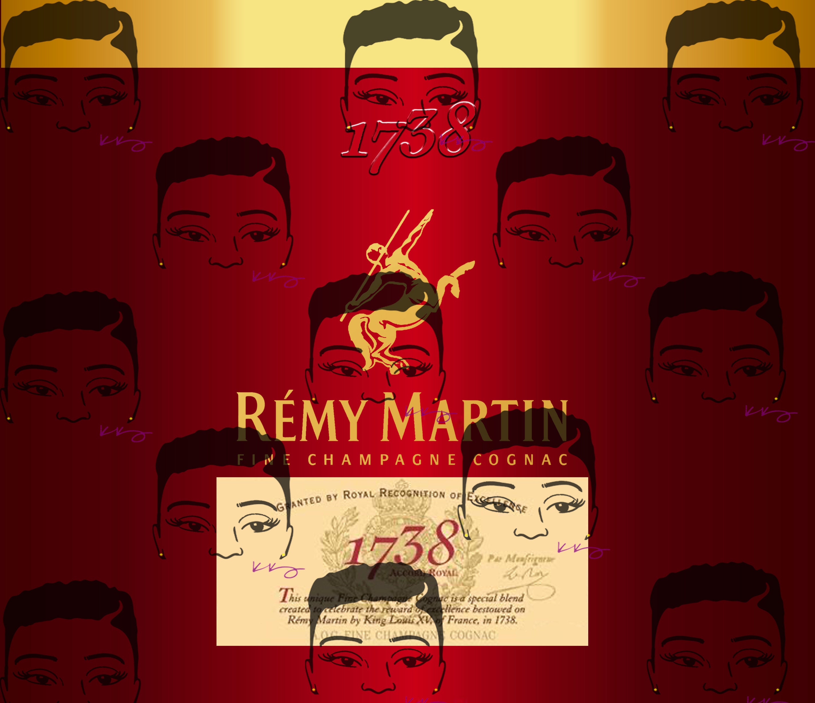 Remy 1738 Tumbler Wrap - PNG 300 DPI Sublimation Wrap - Etsy
