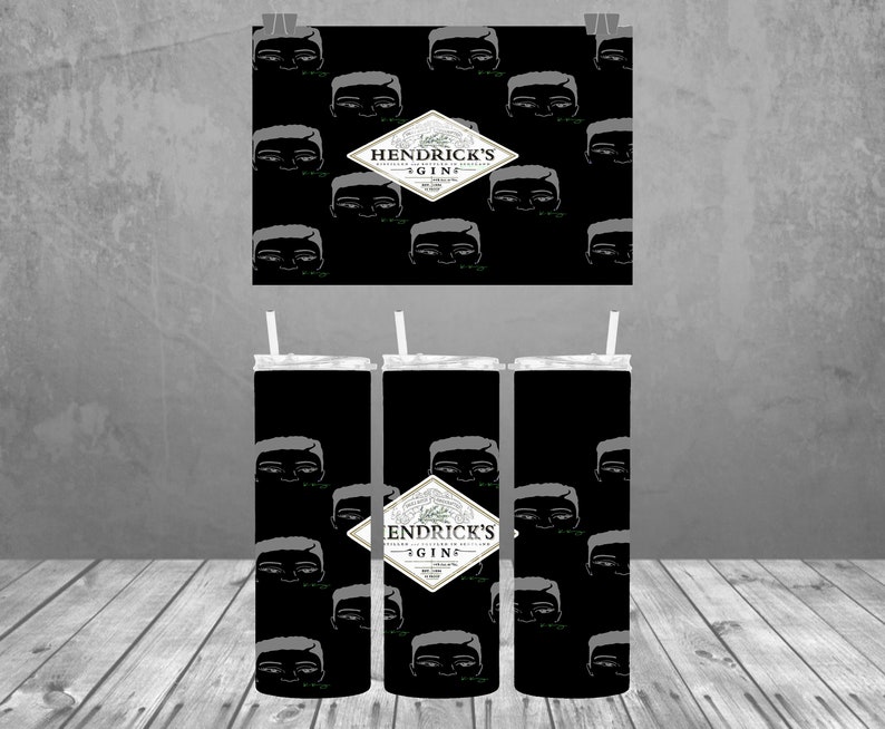 Hendricks Gin Wrap - PNG 300 DPI Sublimation Wrap - Etsy