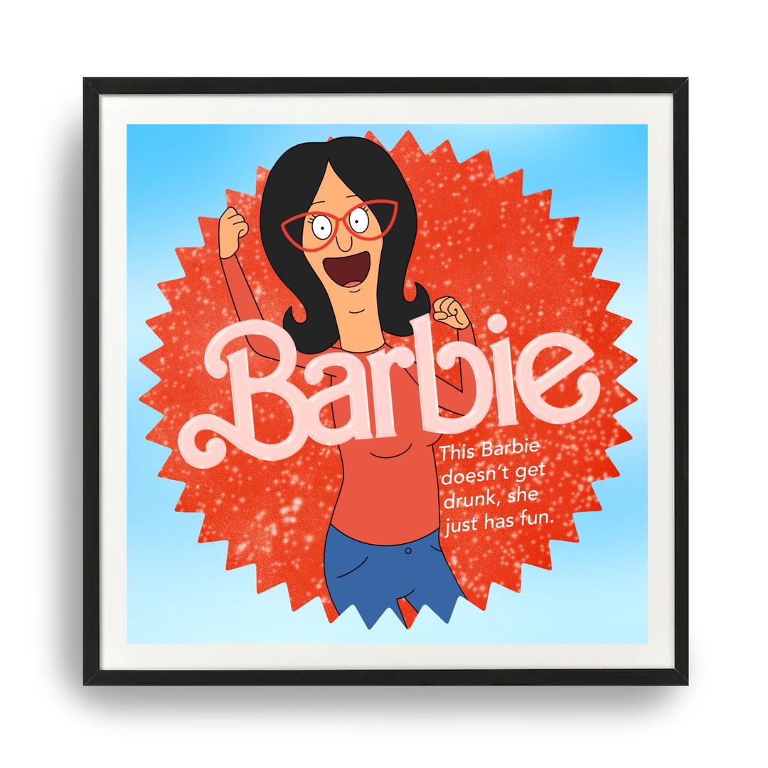 Bobs Burgers Linda Belcher Unframed Movie Print 8 X 8 Inches Square Print Read Description Below