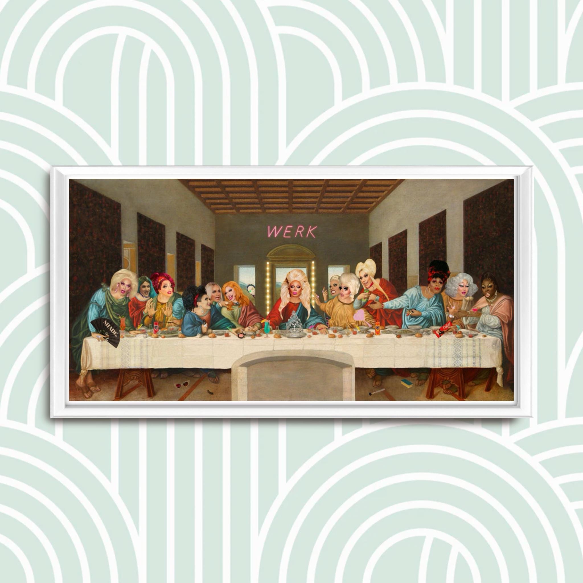 Rupauls Drag Race Queens Last Supper Parody Print (11.7 X 6 Inches) - Etsy