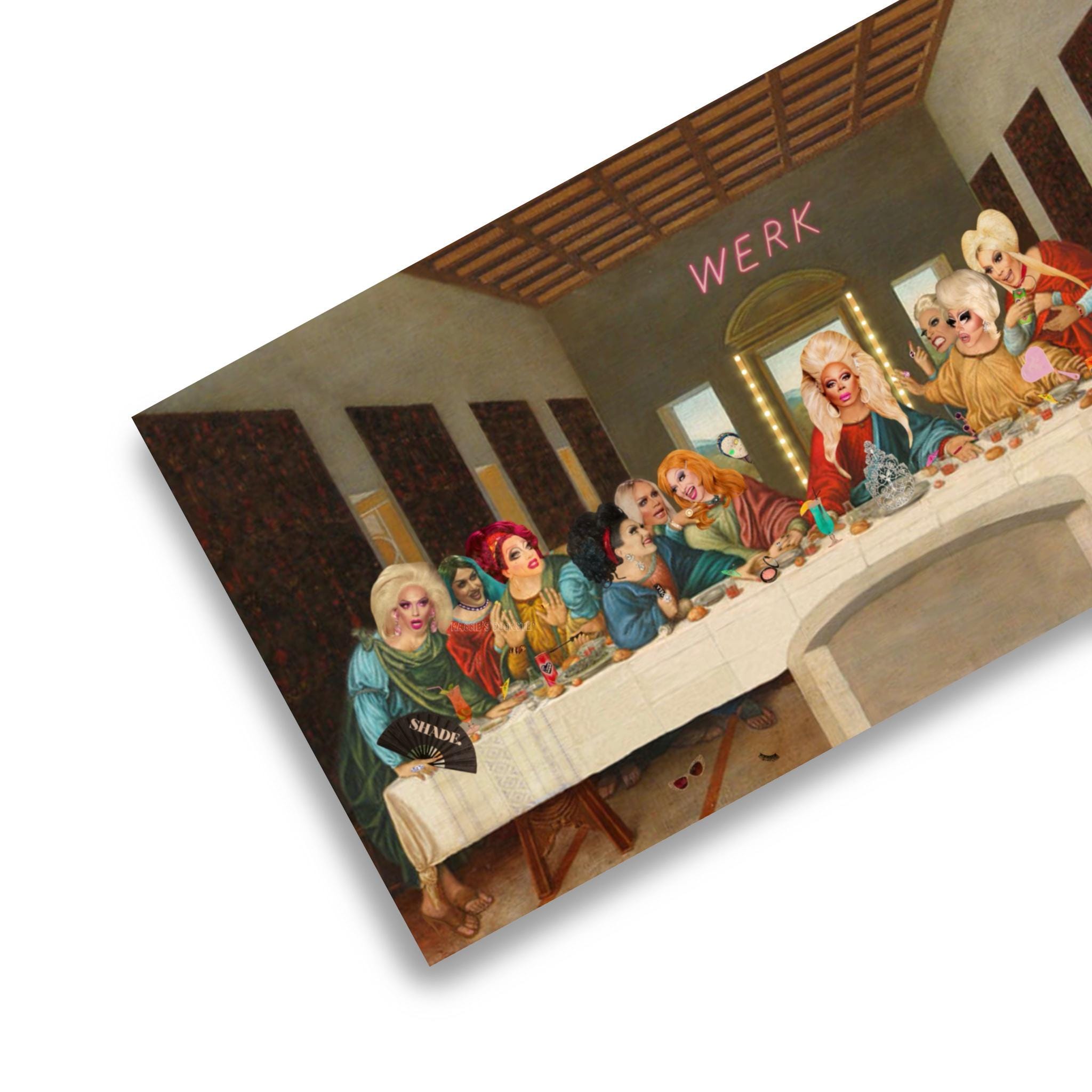 Rupauls Drag Race Queens Last Supper Parody Print (11.7 X 6 Inches) - Etsy