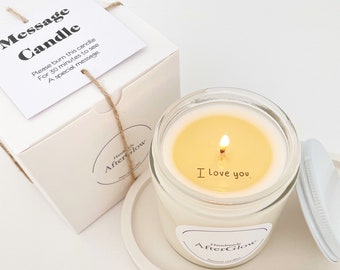 Candles With Message - Etsy