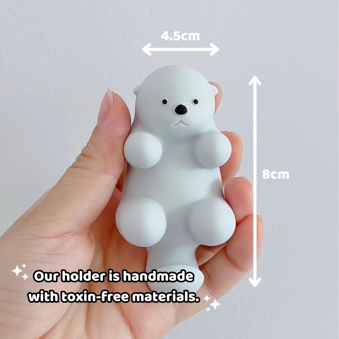 Cute Otter Ring Holder | Jesmonite Ring Dish | Key Holder | Kawaii Home ...