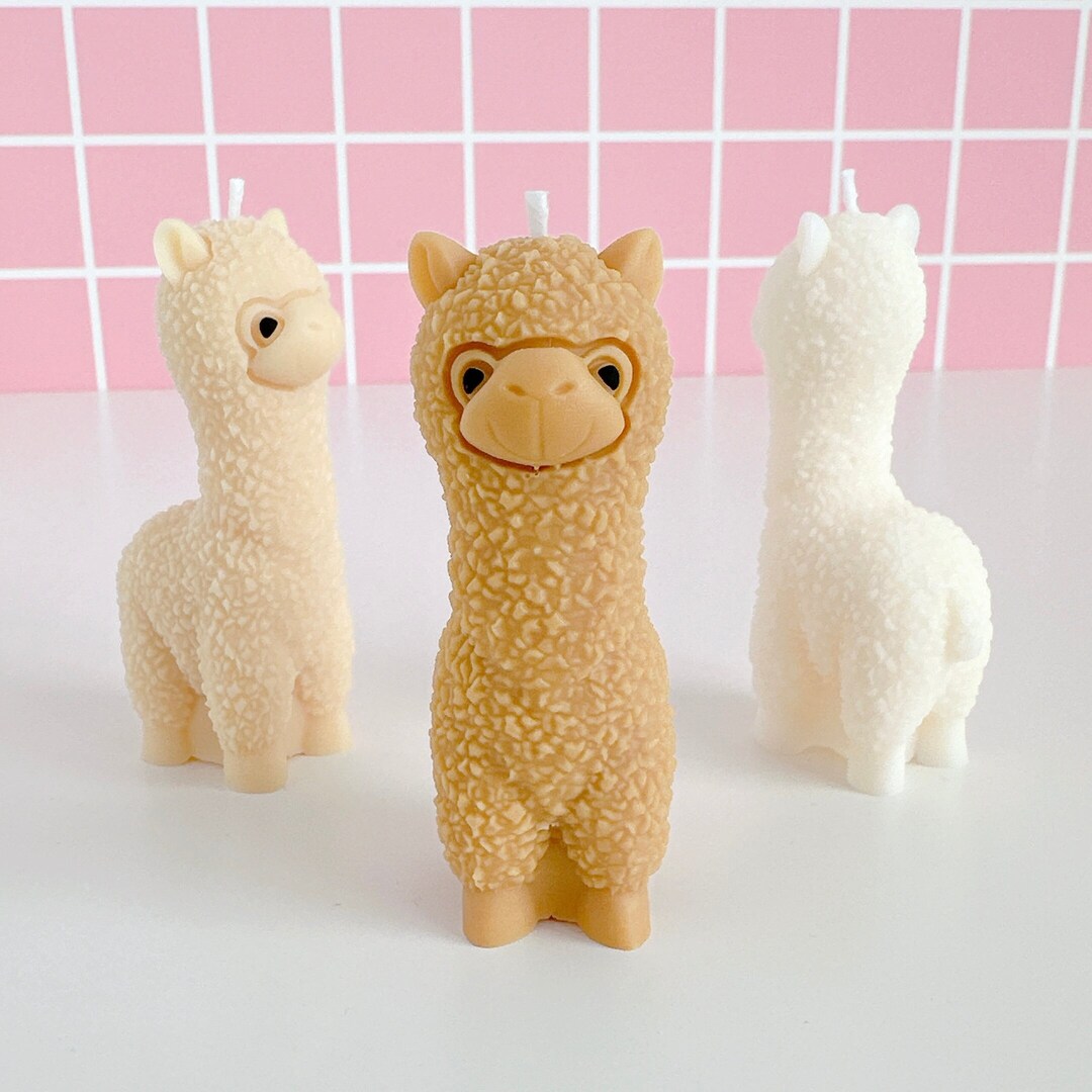 Alpaca Candles | Cute Llama Candles | Llama Gifts | Small Candle Gifts ...