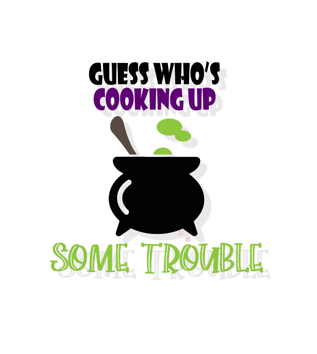 Cooking up Some Trouble SVG File for Cricut / Halloween SVG File / Kids ...