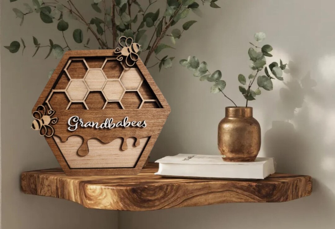 Personalized Bee Hive Family Tree, Grandbabees Hive, Our Sweet Family ...