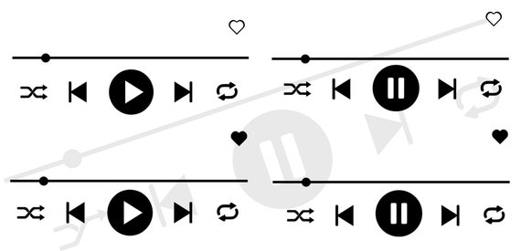 Spotify Music Template SVG File - Etsy Canada