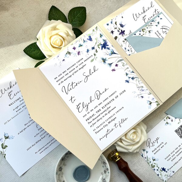 Periwinkle Wedding - Etsy