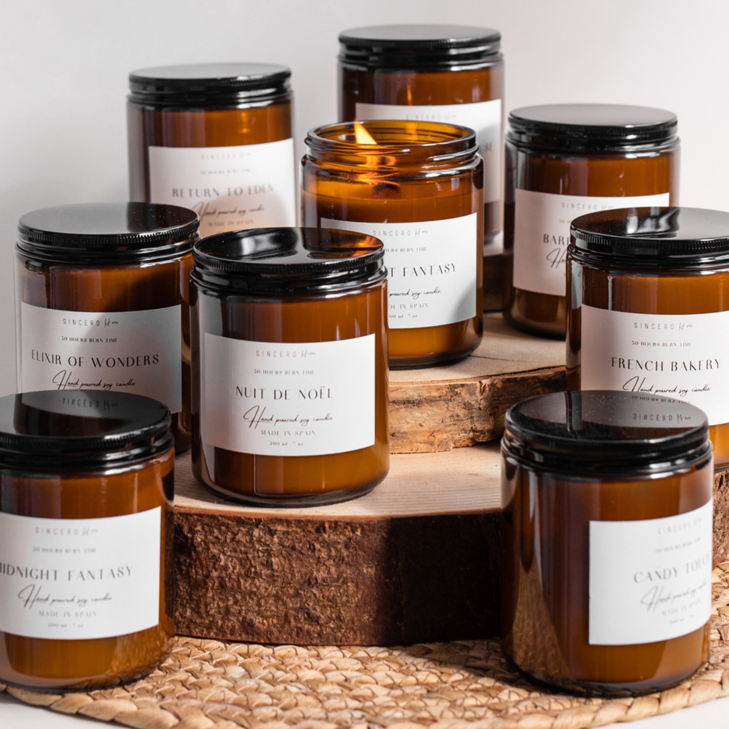 Plum and Rhubarb Aromatic Candle for Romantic Valentine's Day ...