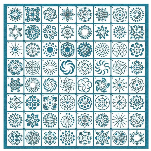 Mandala Stencil - Etsy