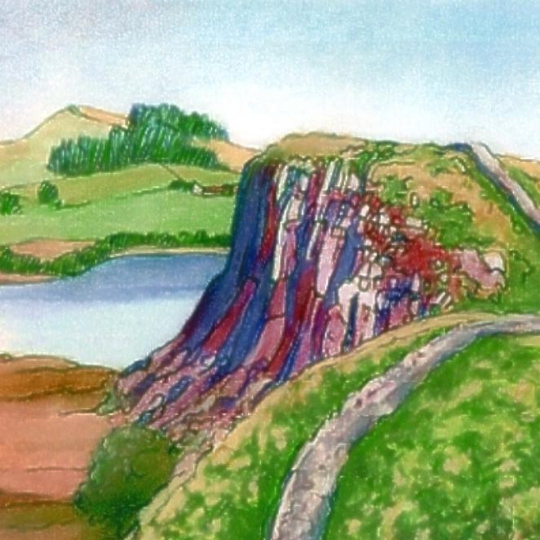Hadrians Wall, Steel Rigg - Etsy Australia
