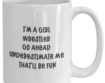 Girl Wrestling Gifts - Etsy