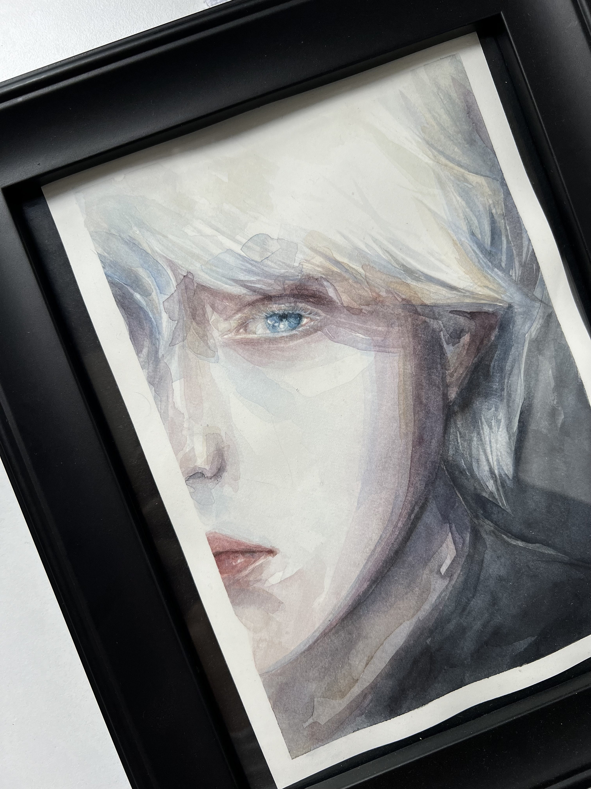 Gojo Saturu Watercolor Painting ORIGINAL Jujutsu Kaisen Fan Art Anime ...