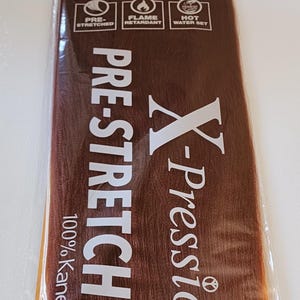 Color 350 - X-pression Xpression Expression 58" Braiding Hair 3X Pre ...