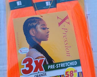 Color M27/30/613 - X-pression Xpression Expression 58" Braiding Hair 3X ...
