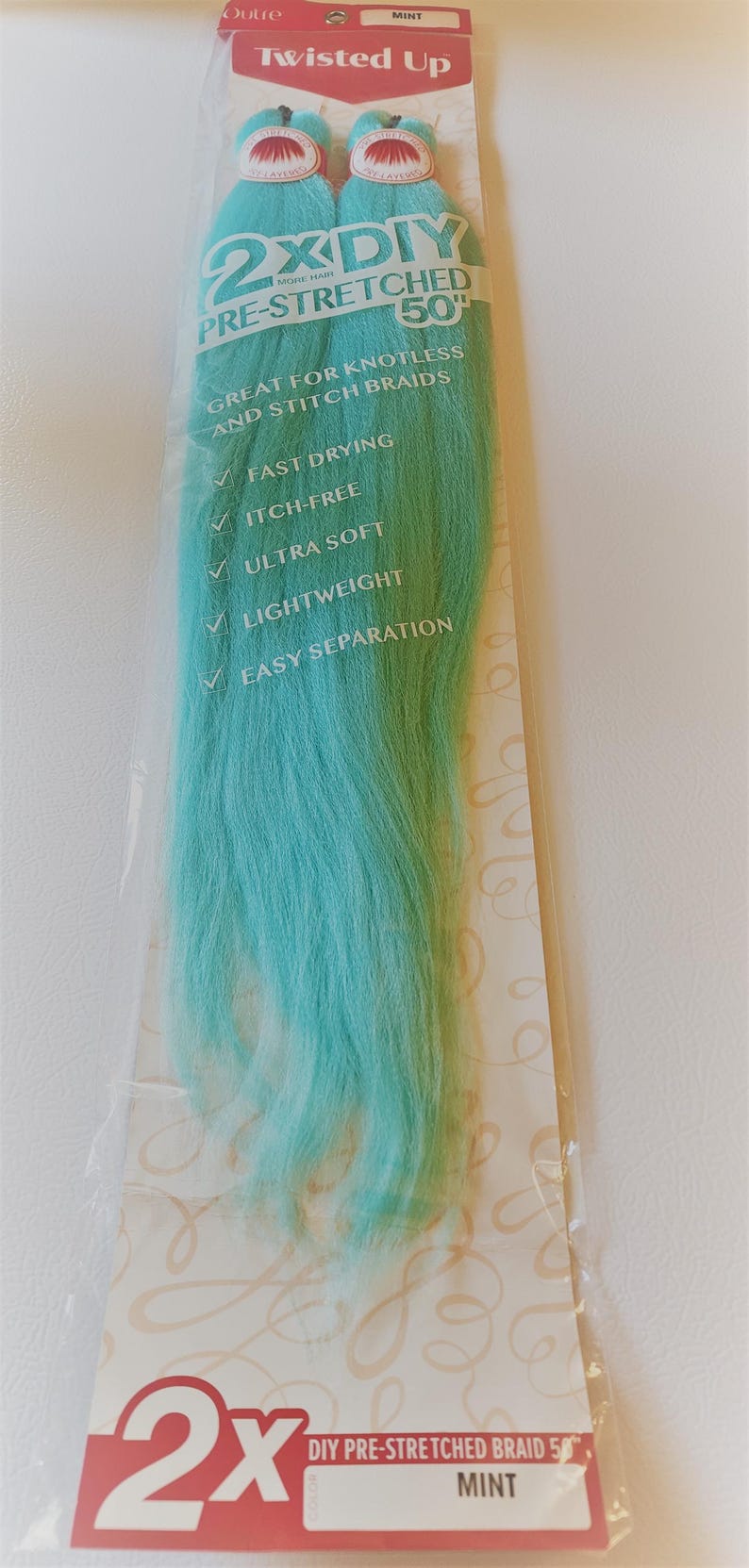 Color Mint - X-pression Xpression Expression - Outre Braid Hair Twisted ...