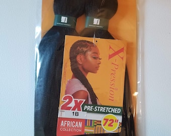 Color M27/30/613 - X-pression Xpression Expression 58" Braiding Hair 3X ...