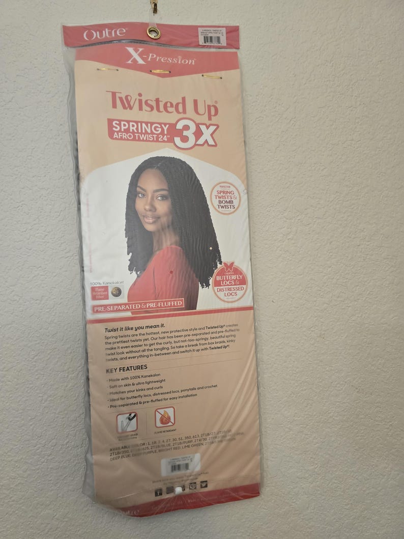 Color 1B - Outre X-pression Twisted up Crochet Braid – Springy Afro ...