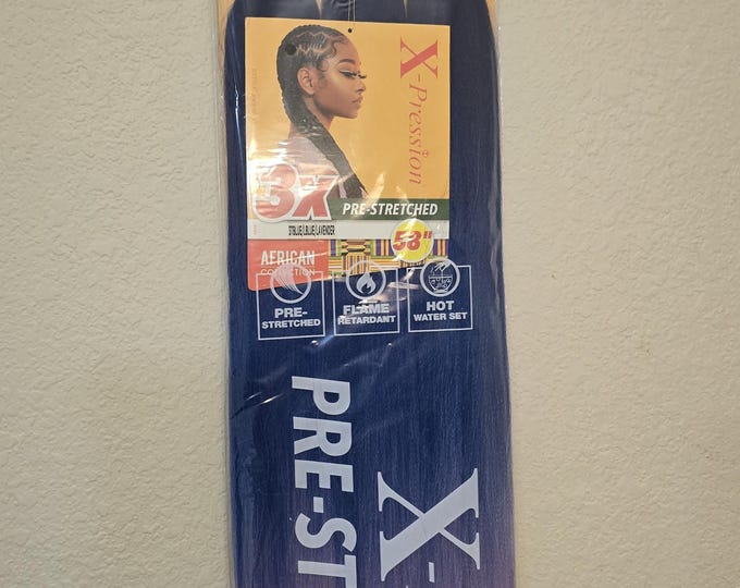 Color 350 - X-pression Xpression Expression 58" Braiding Hair 3X Pre ...