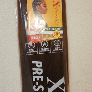 Color 30 - X-pression Xpression Expression 58" Braiding Hair 3X Pre ...