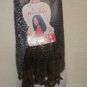 2T1B/30 - Outre X-pression Twisted up Crochet Braid – Springy Afro ...