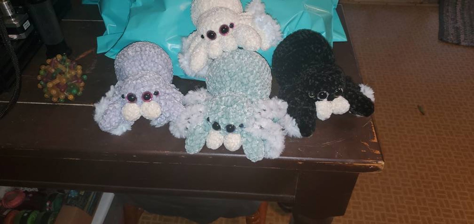 Baby Jumping Spider Plush - Etsy