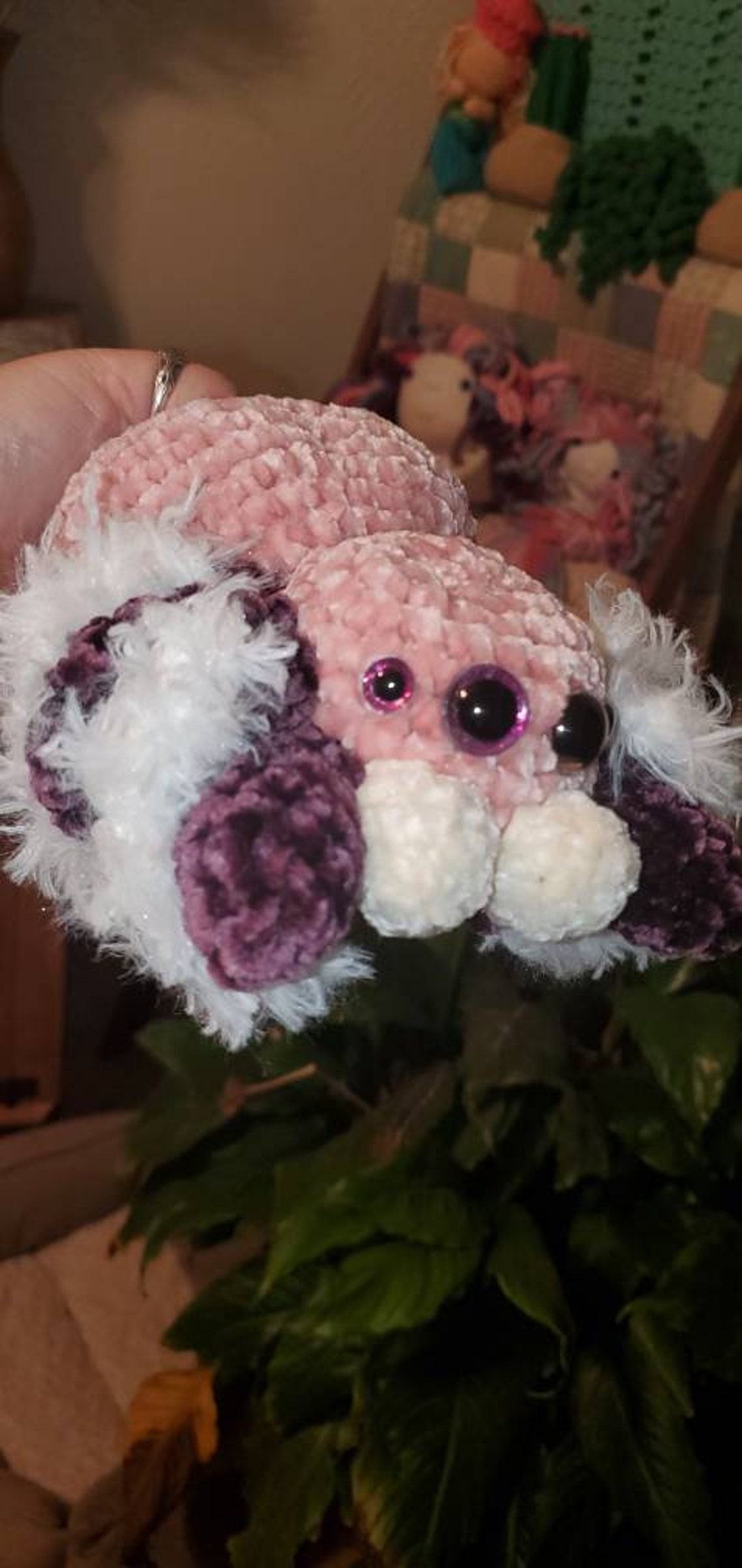 Baby Jumping Spider Plush - Etsy