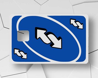 Credit Card Skin Uno | Etsy
