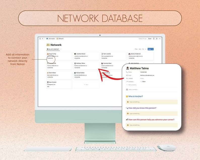 Job Tracker Notion Template for Job Seeker and Freelancer - Etsy