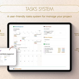 GTD Get Things Done Notion Template Notion Project Manager - Etsy