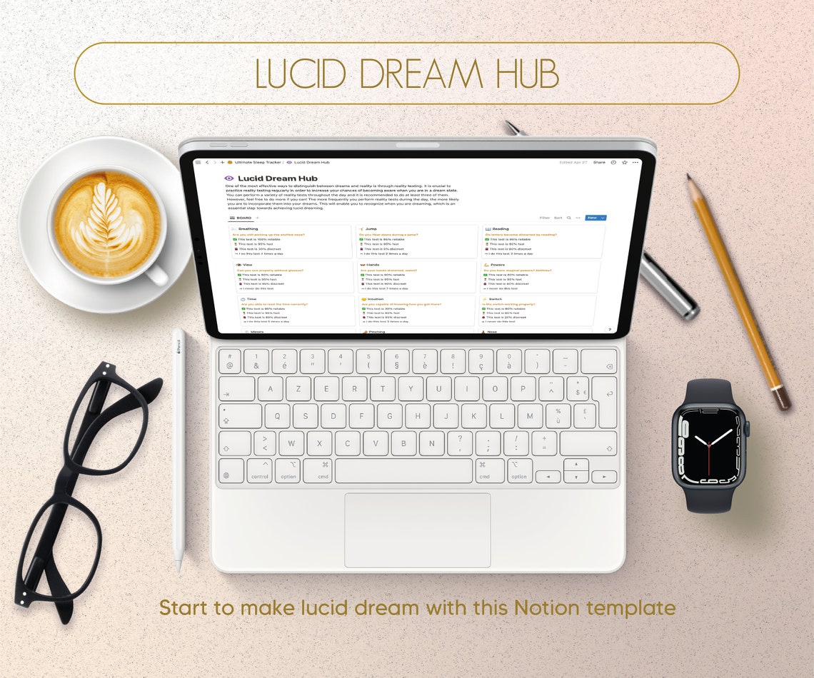 Ultimate Sleep Tracker Notion Template for a Better Bedtime, Sleeping ...