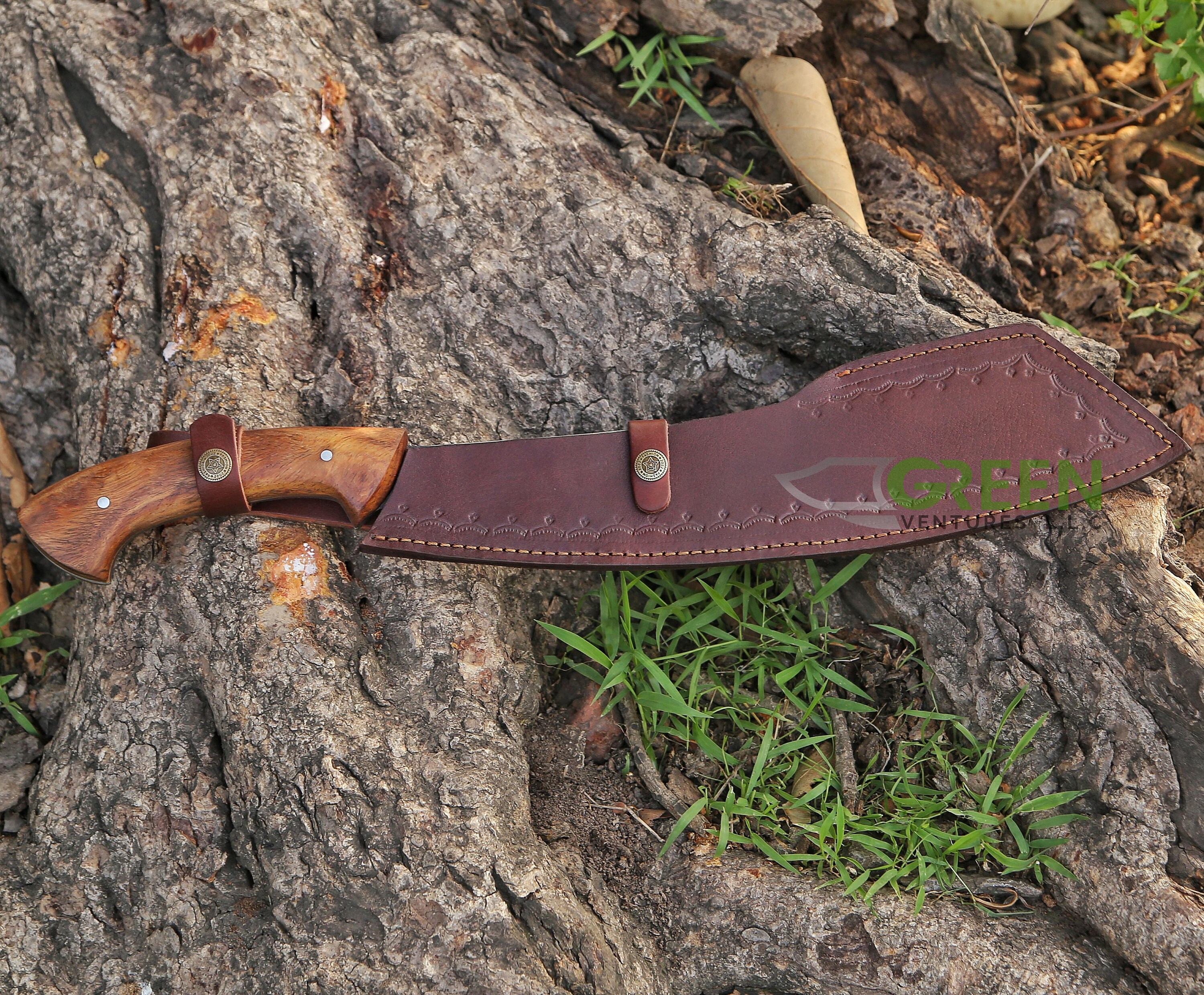 Bowie Machete Knife , Custom Knives , Hunting Machete Knife, Kukri ...