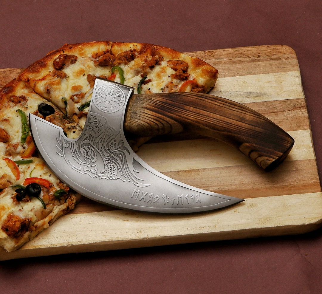 Viking Pizza Cutter Axe , Viking Pizza Axe the Original Custom Hand ...