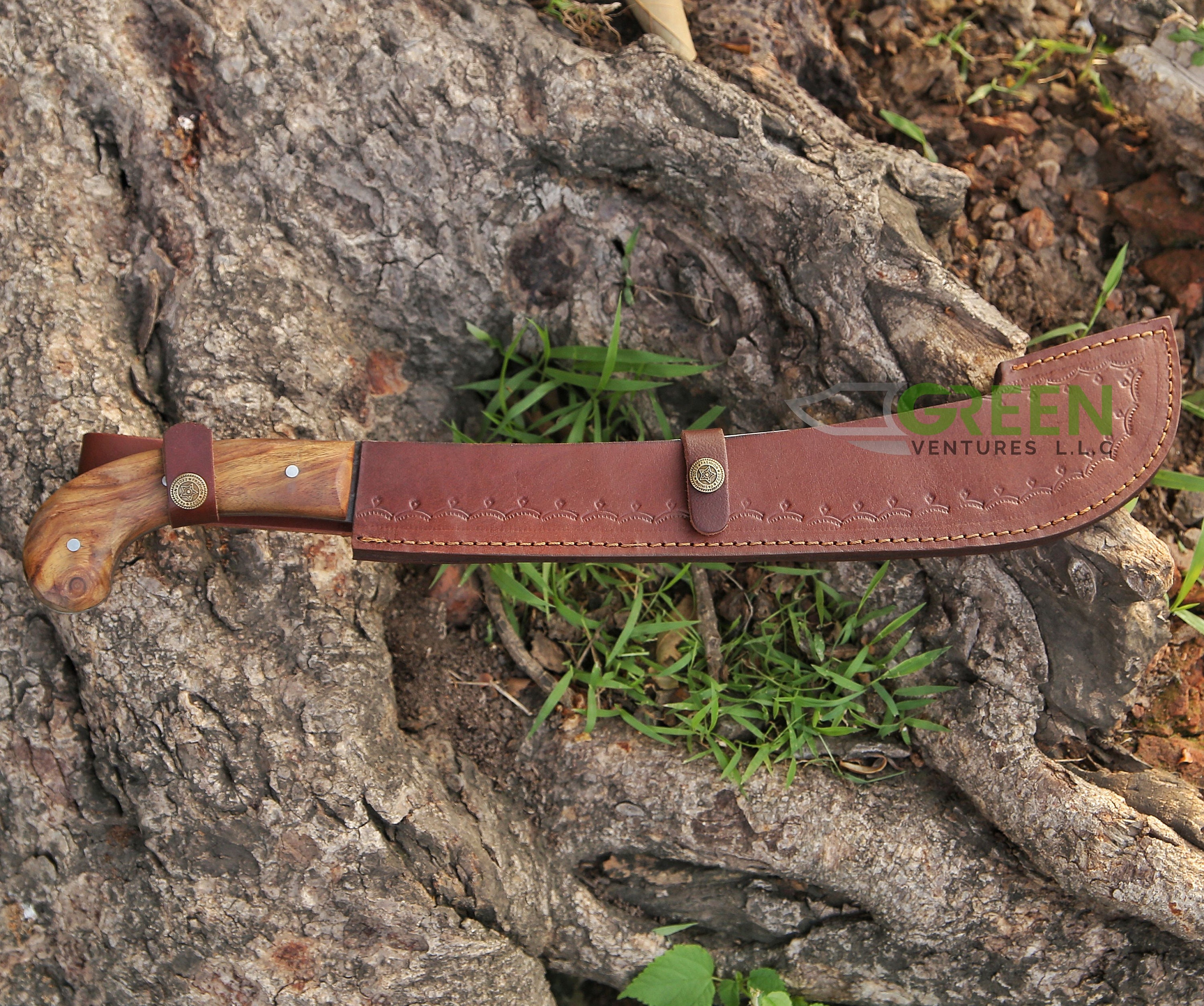 Hunting , Bowie Machete Knife , Camping Knife , High Carbon Steel Knife ...