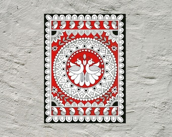 Indian Traditional Wall Decor | Etsy