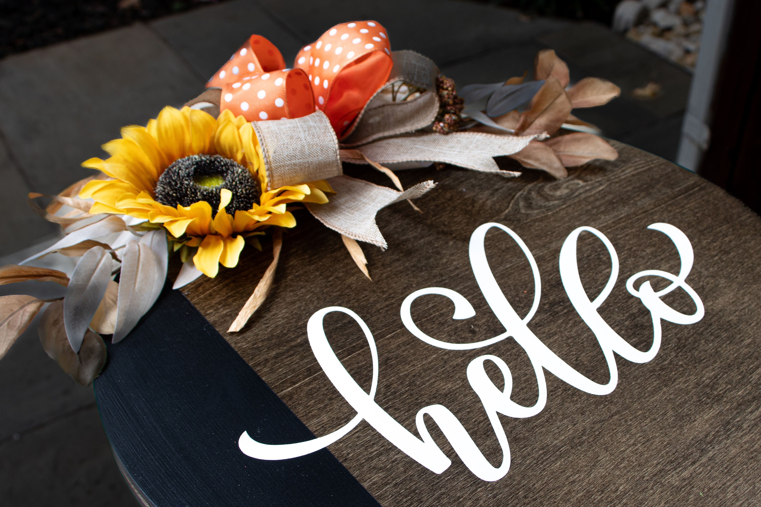 Handmade Wooden Hello Sign for Home Decor House Warming Gift - Etsy