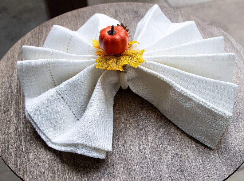 Set of 4 Hand Made Rustic Napkin Rings for Fall Table Decor - Etsy