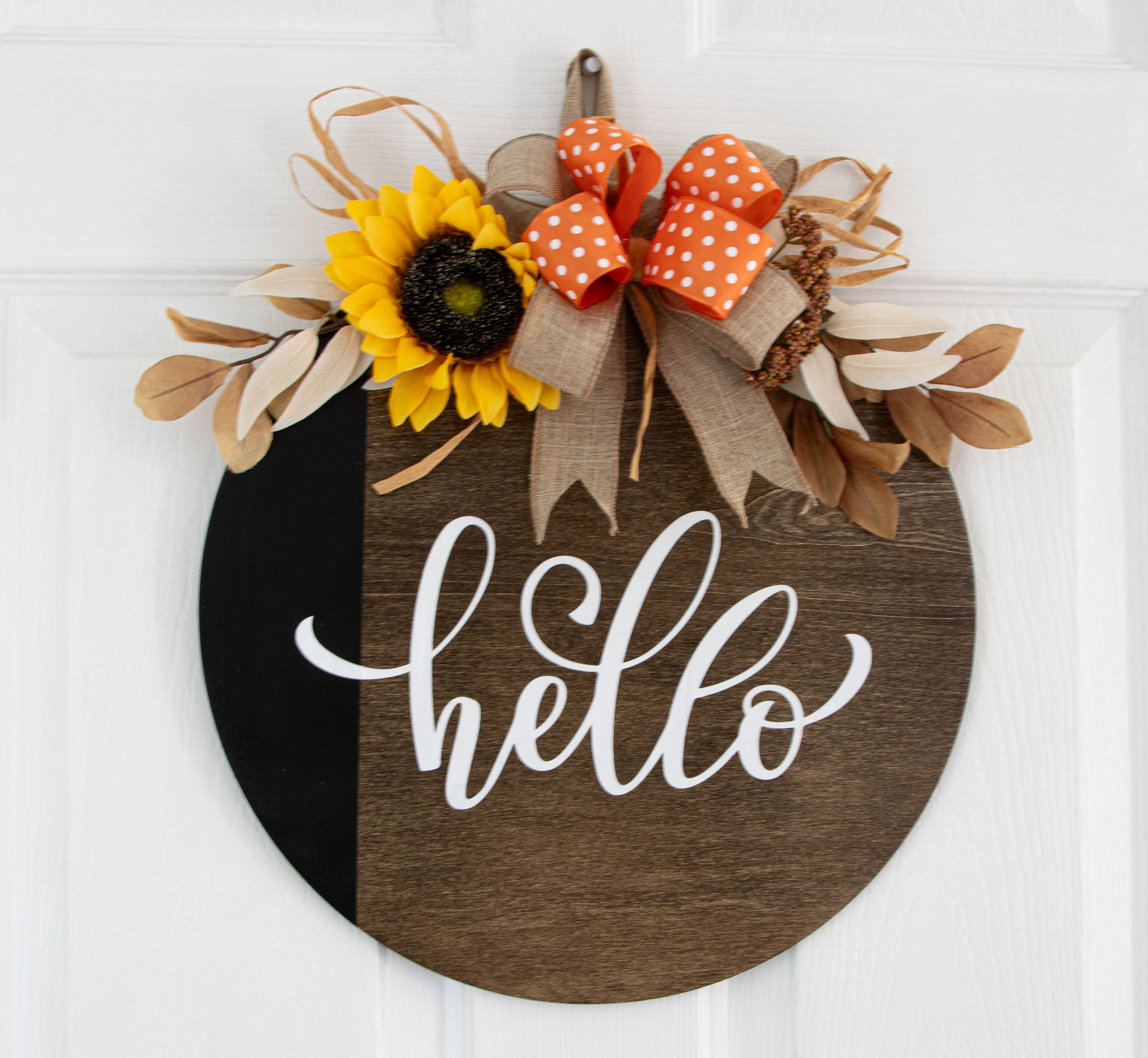 Handmade Wooden Hello Sign for Home Decor House Warming Gift - Etsy