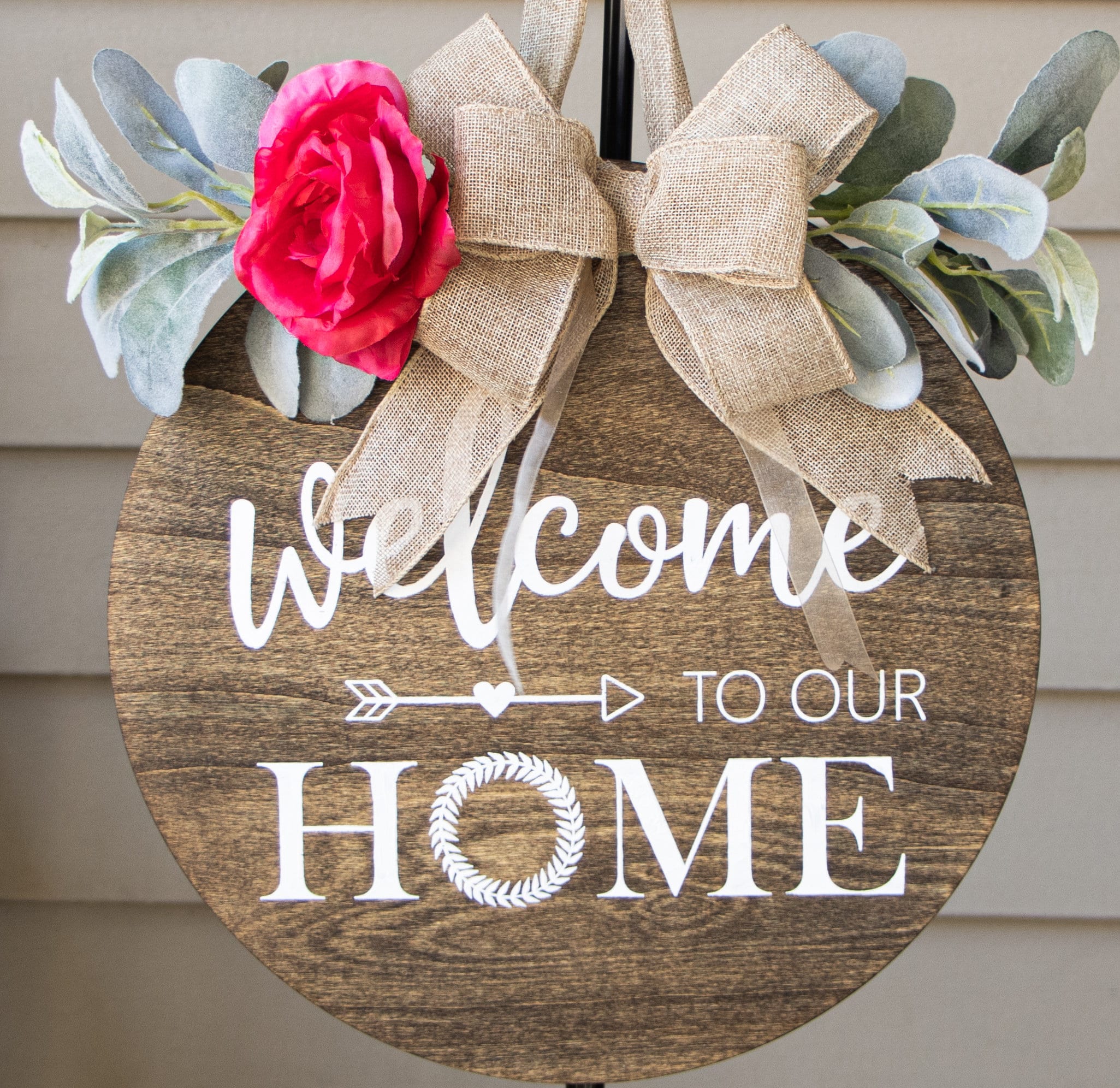 Handmade Wooden Welcome Sign for Home Decor, House Warming Gift - Etsy