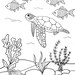 Underwater Sea Life Coloring Pages | Kids Summer Activity (PDF & JPG ...
