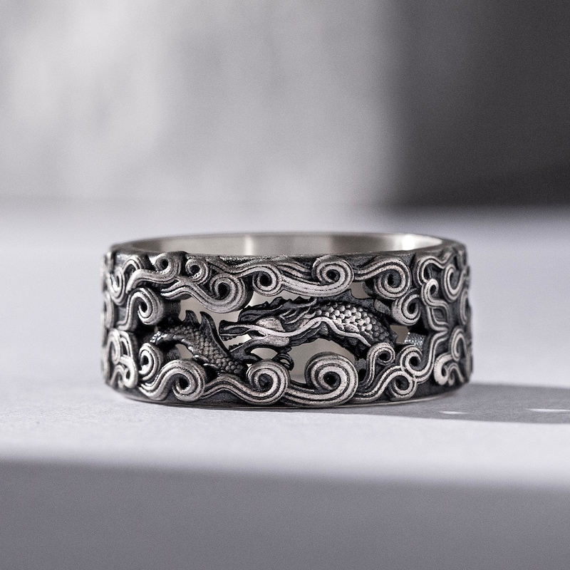 Dragon Rings for Men - Etsy