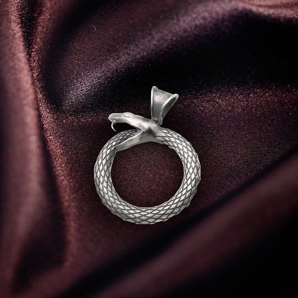 Ouroboros Necklace - Etsy