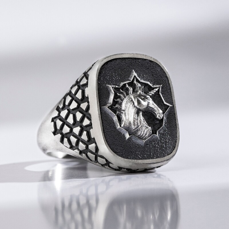 Horse Shoe Ring - Etsy