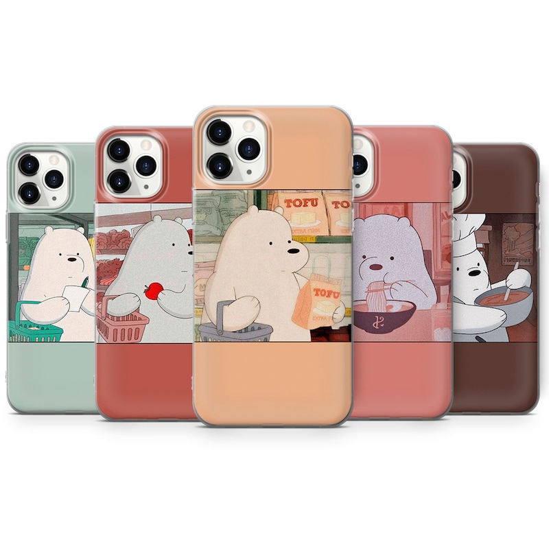 We Bare Bears Phone Case - Etsy